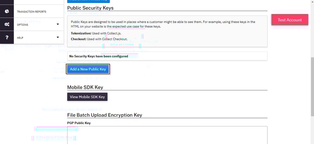 How to Create Your NMI Gateway API Security Keys