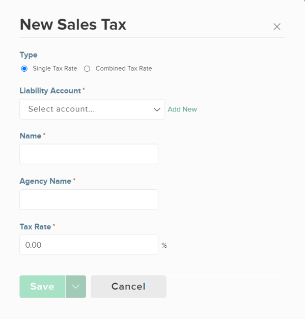 Sales Tax Tracking & Reporting in FINSYNC