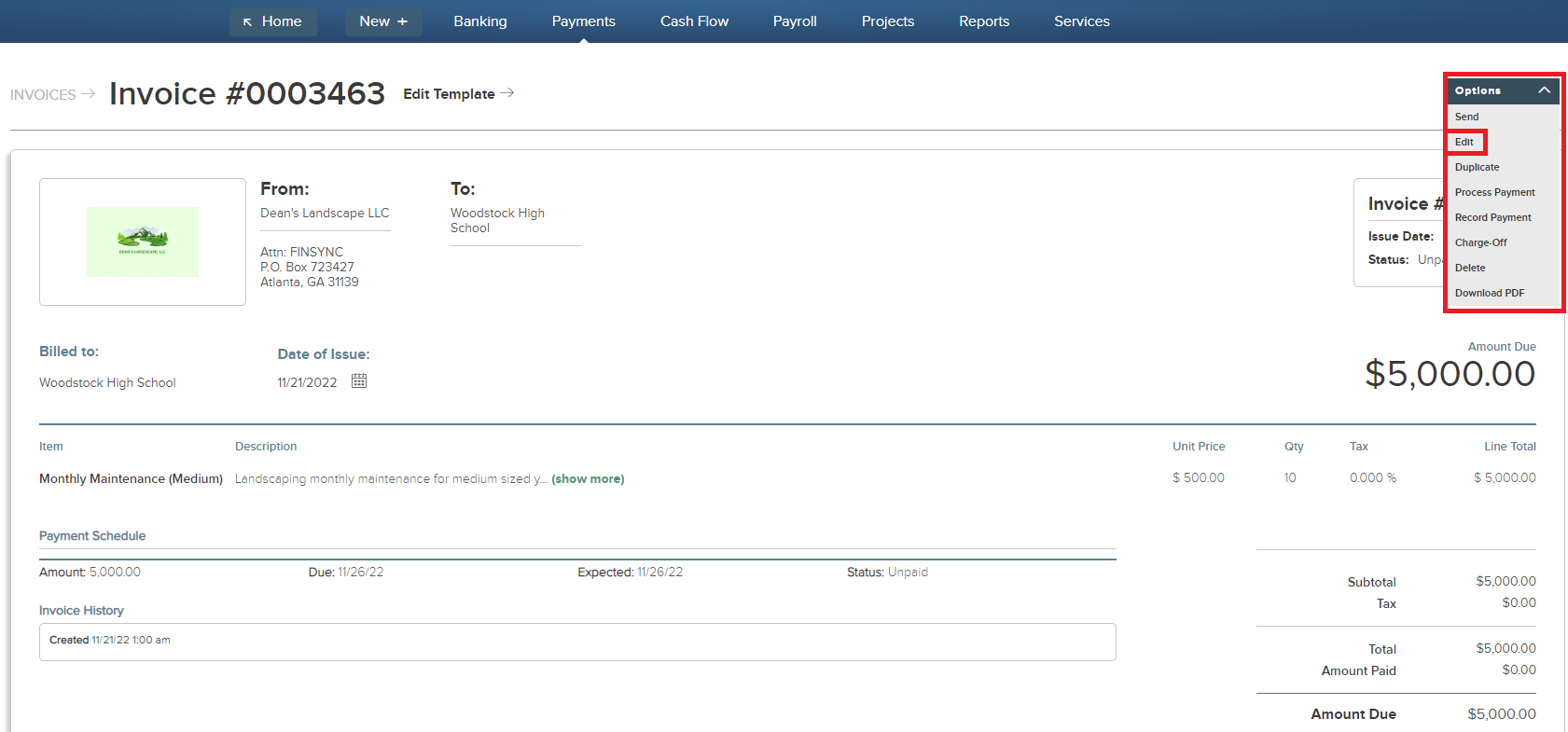 Adding Attributes to Invoices