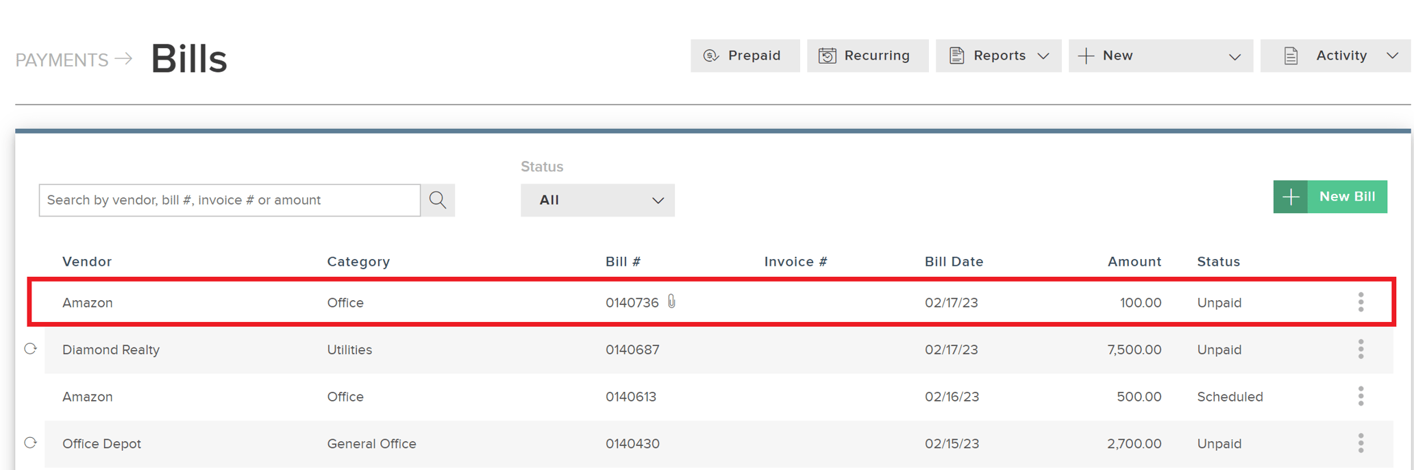 How to Attach Receipts to Payments