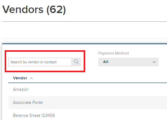 How to Change Method of Payment for Vendors
