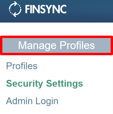 FINSYNC and Multifactor Authentication (MFA)