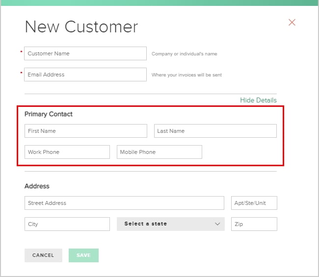 Choosing Who Receives Invoices & Payments